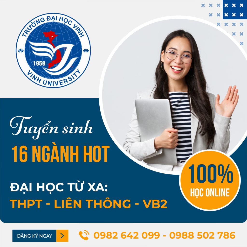 Đại học Vinh - eUni - Đại học trực tuyến hàng đầu Việt Nam
